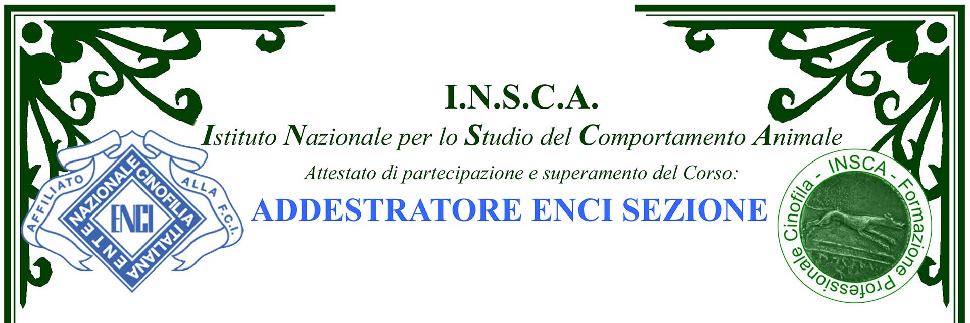 Corsi per Addestratori Cinofili ENCI